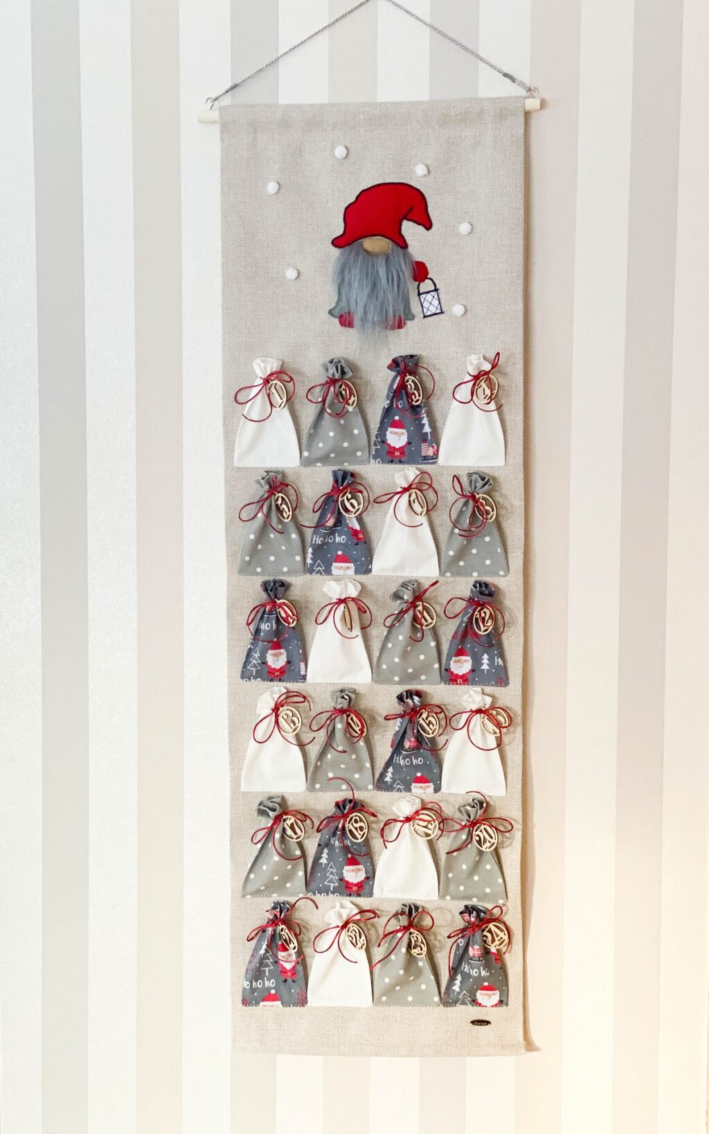 2026 Christmas Gnome Advent Calendar - Free Printable Calendar