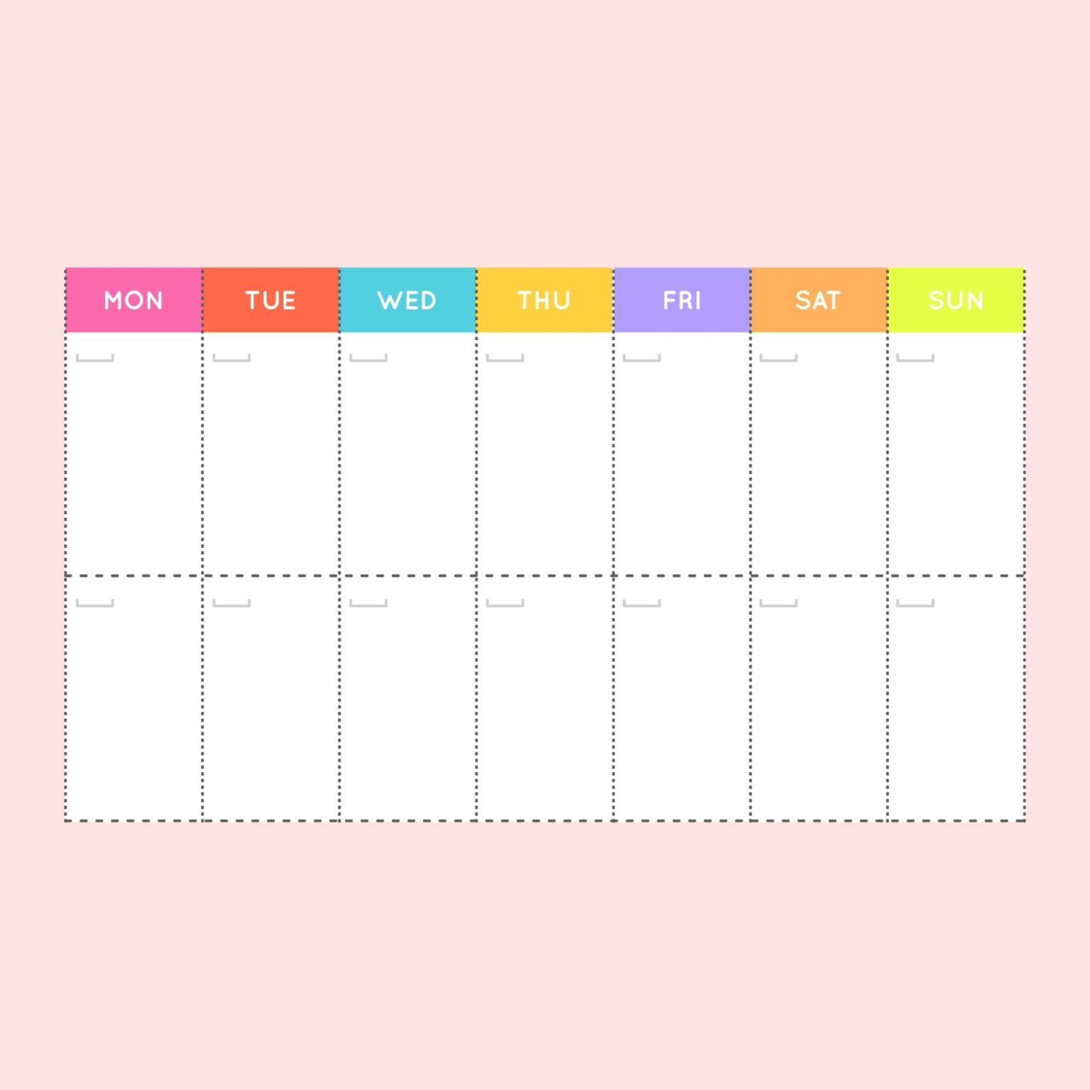 2 Week Calendar Free Printable: Stay Organized and Productive - Free ...