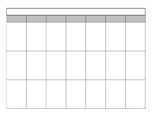 Unlock Your Productivity with a 3 Week Calendar Printable - Free ...