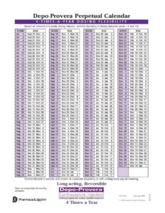 Printable Depo Calendar: Your Ultimate Guide - Free Printable Calendar